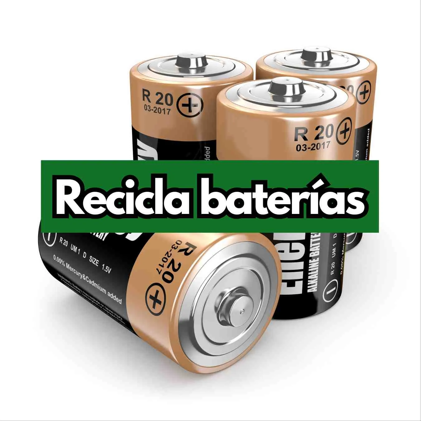 Cómo Reciclar Pilas y Baterías en Casa 【si vives en USA】